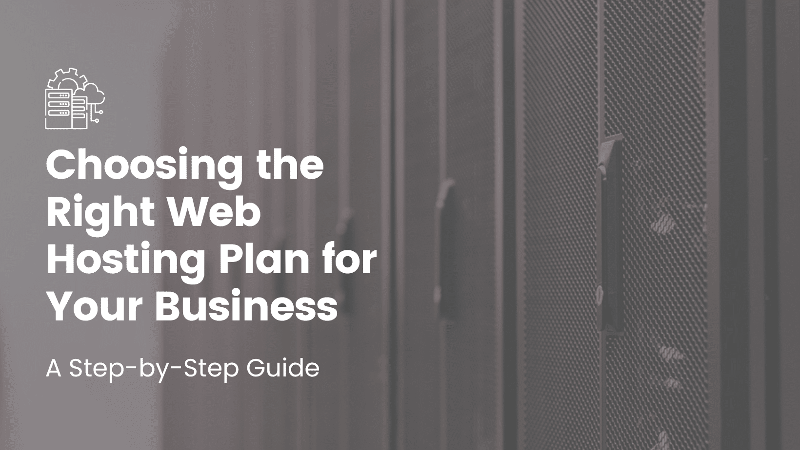 Choosing the Right Web Hosting Plan for Your Business: A Step-by-Step ...